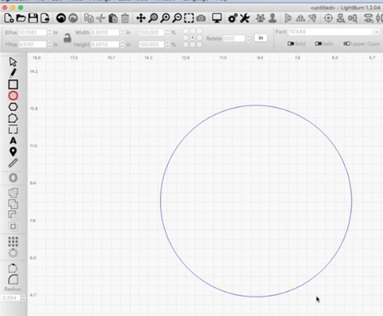 How to Break Apart a Circle in Lightburn