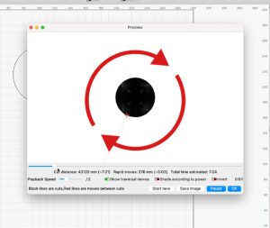 What is Lightburn OFFSET FILL?
