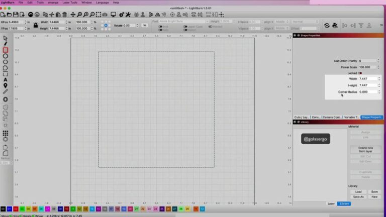 How to Create Inverted Corners in Lightburn