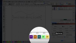 How to Bend Text Along a Path in Lightburn