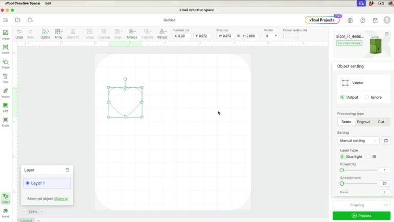 How to Weld Shapes in xTool Creative Space