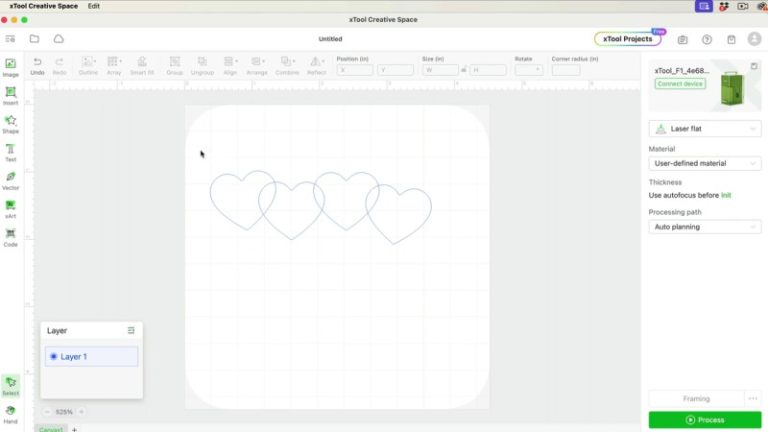 How to Weld Shapes in xTool Creative Space