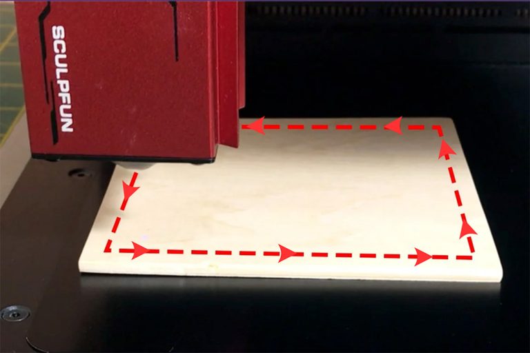 How to Frame Continuously in Lightburn